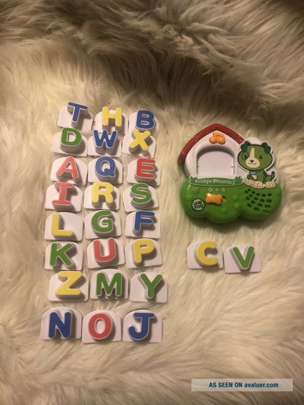 Leap Frog Fridge Phonics Scout Dog Magnetic Letters ABC Alphabet Set ...