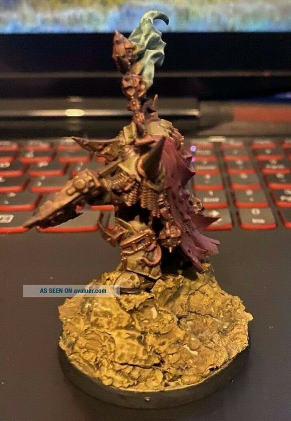 Warhammer 40K Death Guard Lord Of Contagion - Painted And Based - 1 ...