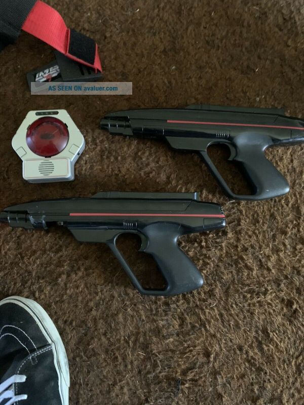 Vintage 1986 Lazer Laser Tag Worlds Of Wonder Starlyte Guns And Sensor ...