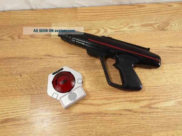 Vintage 1986 Lazer Laser Tag Worlds Of Wonder Starlyte Gun And Sensor ...