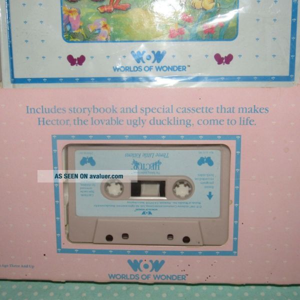 Talking Mother Goose Worlds Of Wonder THREE LITTLE KITTENS Book/Tape In ...