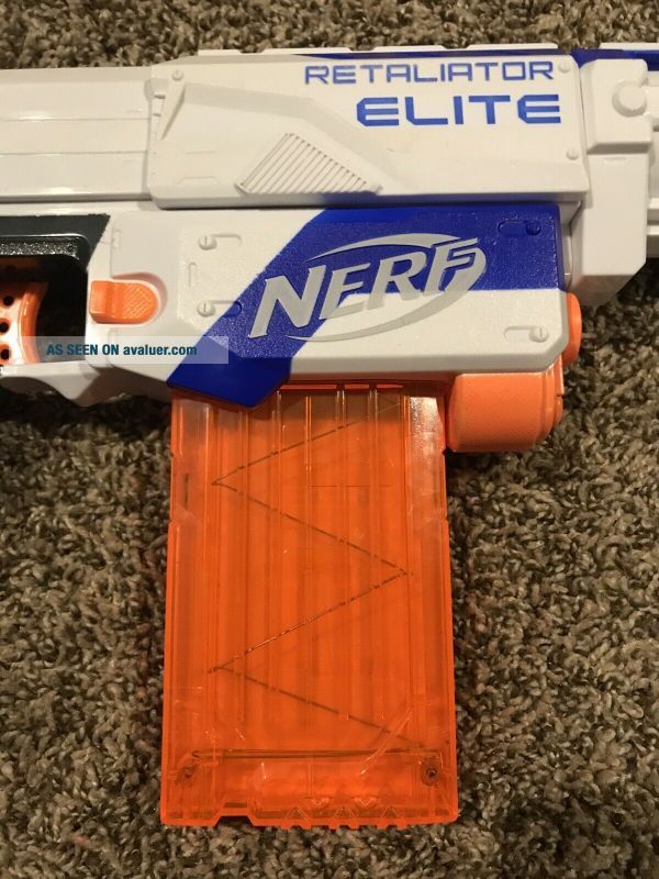 NERF N - STRIKE ELITE Retaliator Dart Gun Blaster W/ 12 Round Clip ...