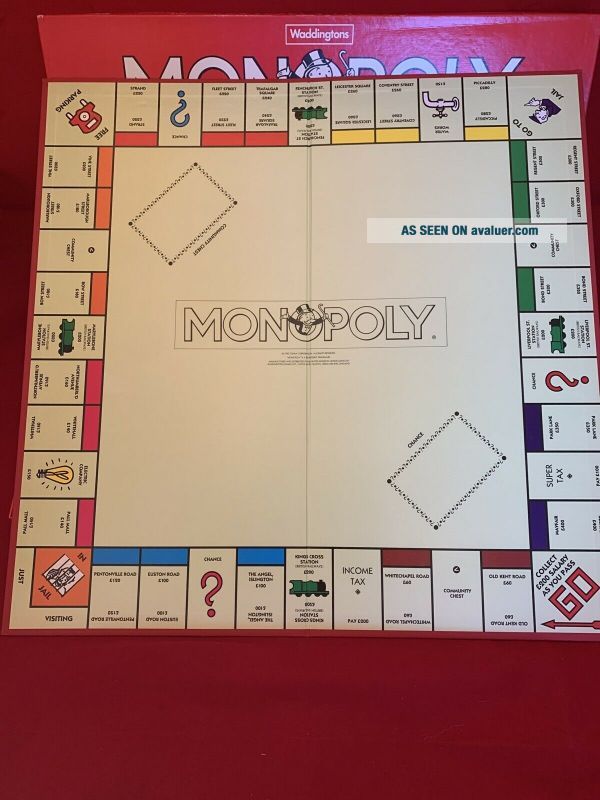 Waddingtons Monopoly Great Britain England 44021 Complete Very | #33567577
