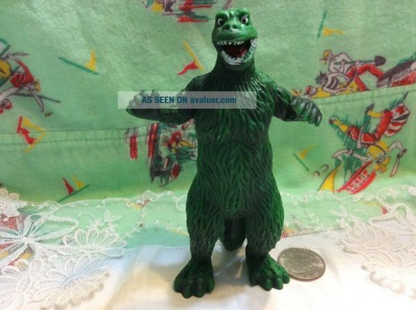 Vtg 1978 Bendy Toy GODZILLA King Of Monsters 5” Figure TOHO Hong Kong ...