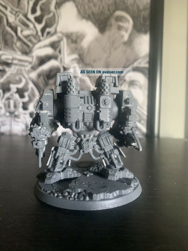 Space Marine Ironclad Dreadnought Warhammer 40k Adeptus Astartes ...