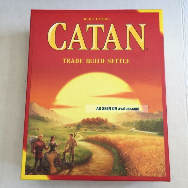 Settlers Of Catan 5th Edition Board Game 2016 Complete 3071 Made In USA ...