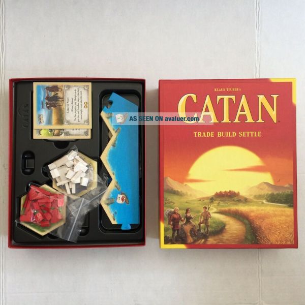 Settlers Of Catan 5th Edition Board Game 2016 Complete 3071 Made In USA ...