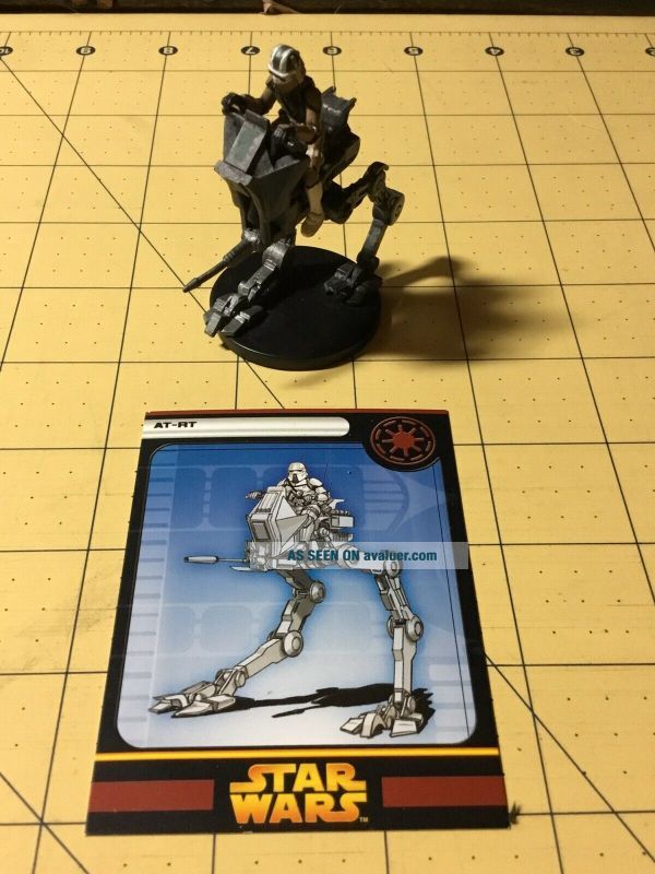 Star Wars Miniatures Republic AT - RT With Clone Trooper 4 With Card ...
