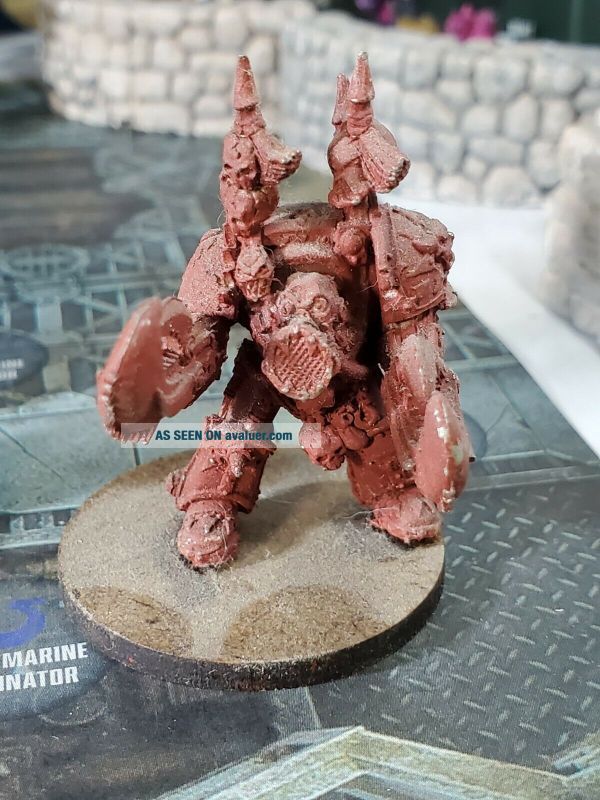 5 X Warhammer 40K Chaos Space Marine Terminators Metal Space Marines ...