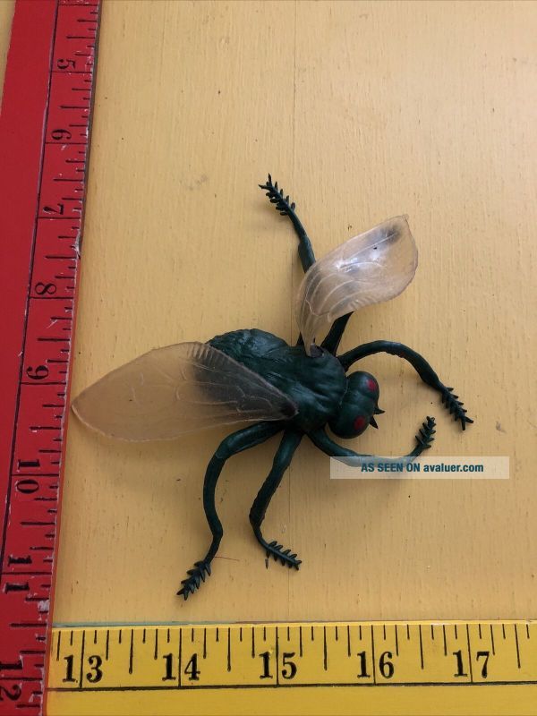 Vintage RUBBER FLY Toy Vending Machine Prize Dime Store Halloween ...