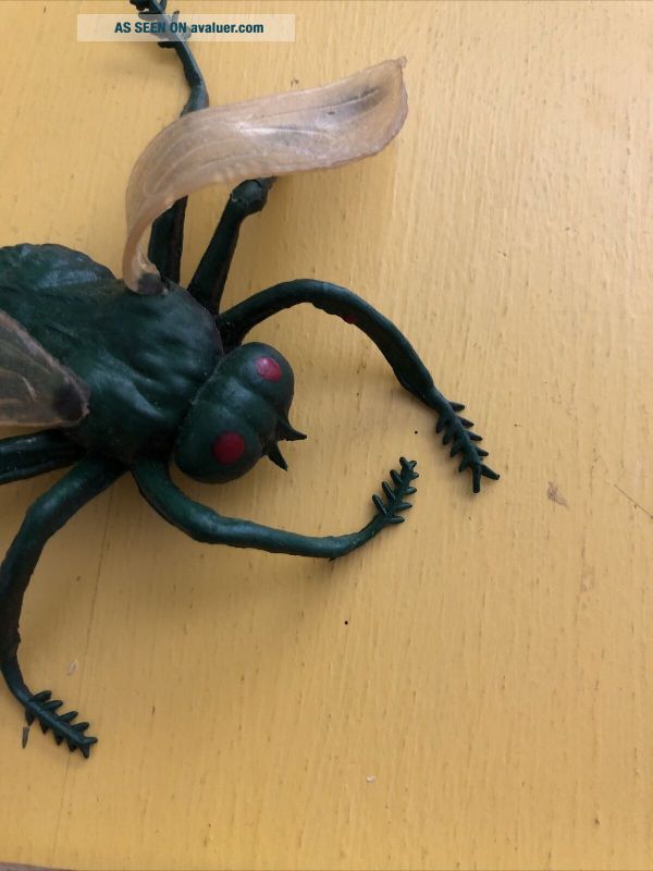 Vintage RUBBER FLY Toy Vending Machine Prize Dime Store Halloween ...