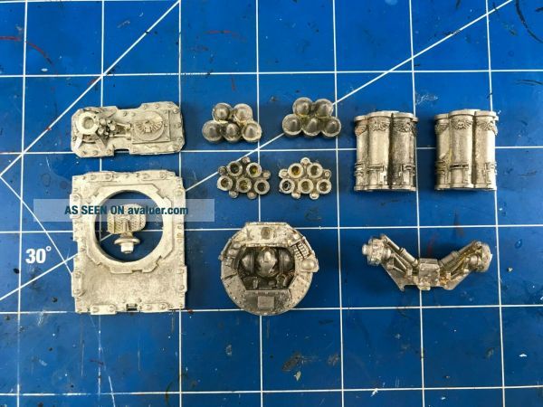 GW Warhammer 40k OOP Metal Space Marine Whirlwind Upgrade Parts | #33593748