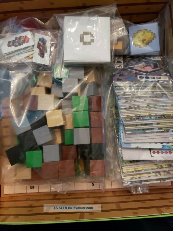 Minecraft Builders And Biomes Board Game Ravensburger Strategy Complete ...