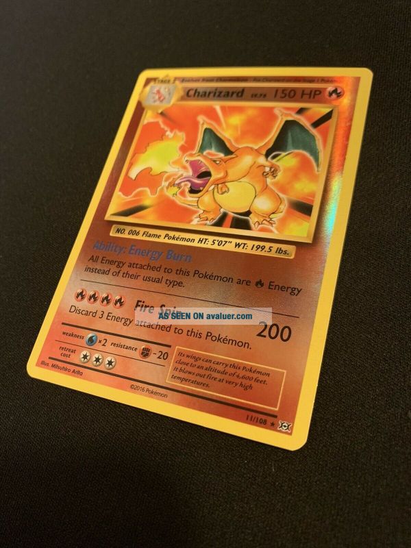 CHARIZARD XY Evolutions 11/108 REVERSE HOLO Pokemon PSA? Base Set ...