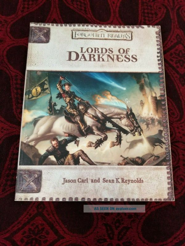 Dungeons And Dragons Lords Of Darkness - Forgotten Realms | #33637046