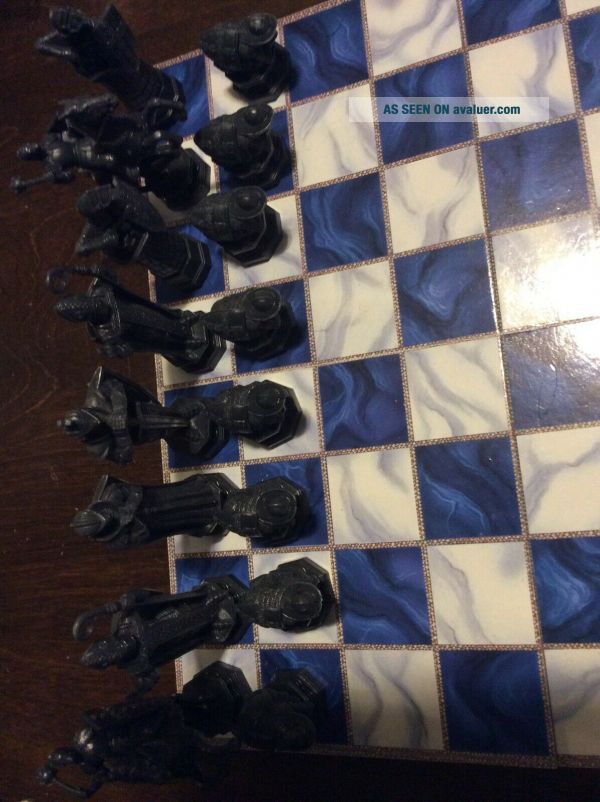 Harry Potter Wizard Chess Set Mattel 2002 Complete With Board And Box ...