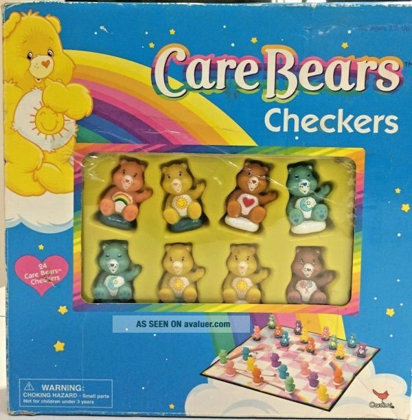 2004 Care Bears Checkers Game - By Cardinal | #33663952