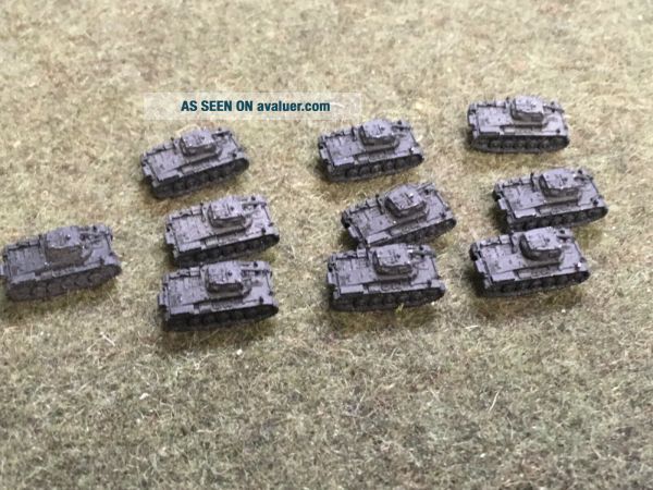 Pz II GHQ 1/285 6mm WW2 German Light Tank Micro Armor 1used Tanks Early ...