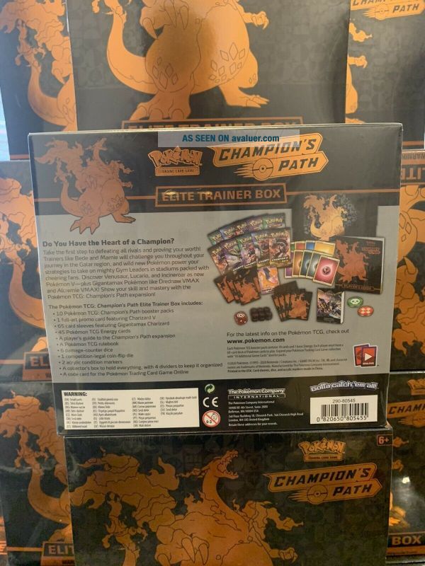 Pokemon TCG: Champions Path ETB Elite Trainer Box Factory Charizard ...