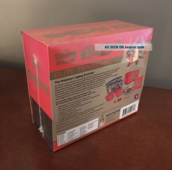POKEMON TCG XY EVOLUTIONS MEGA CHARIZARD ELITE TRAINER BOX FACTORY ...