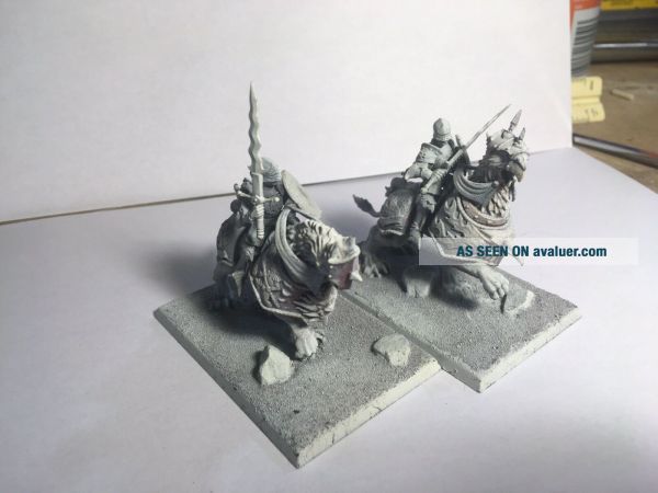 Warhammer Fantasy Age Of Sigmar Empire Freeguild 2x Demigryph Knights ...