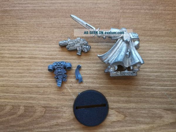 Warhammer 40k Space Marines Captain Metal Oop | #33727335