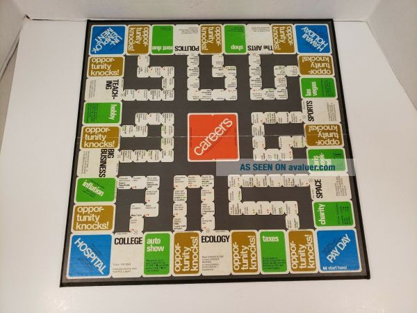 Vintage Careers Board Game Parker Brothers 66 1971 READ | #33749848