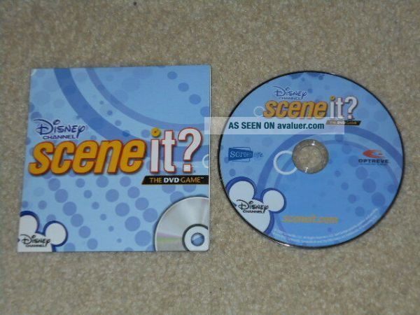 Scene It? Disney Channel DVD Game Deluxe Trivia 2008 (DVD DISC ...