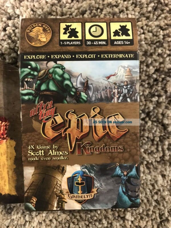 Ultra - Tiny Epic Kingdoms Pocket Board Game | #33800833