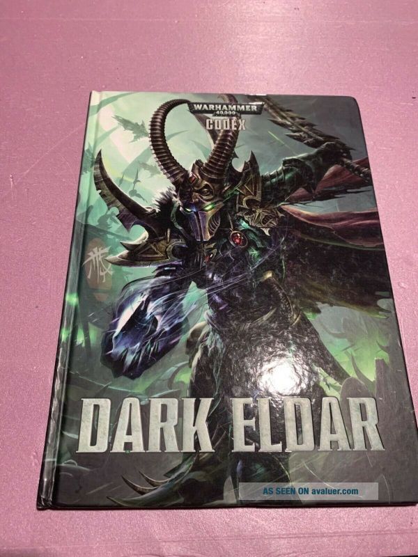 Warhammer 40k Dark Eldar Codex (Old Edition) | #33801165
