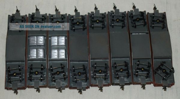Set Of 8 Steel Mill Flat Cars With Loads - Custom Weathered - HO Gauge ...