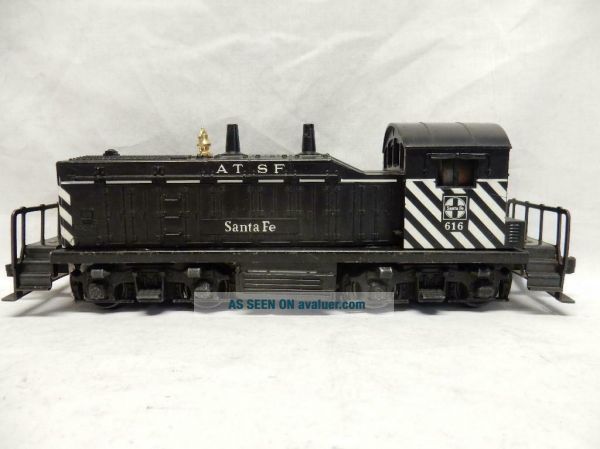 POSTWAR LIONEL 616 SANTA FE NW2 DIESEL SWITCHER, C - 7, | #33841276