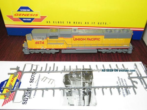 HO Scale Athearn Genesis G6170 UP Union Pacific SD70M Diesel Locomotive ...