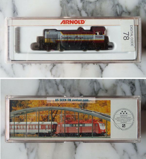 ARNOLD N - Scale S - 2 SWITCHER Diesel TRAIN Engine LOCOMOTIVE Canadian ...