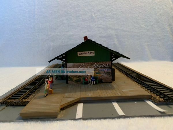 California Model Company HO Scale Southgate Train Station Custom ...
