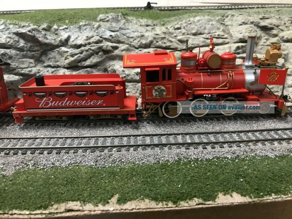 Hawthorne Village Budweiser On30 Christmas Train By Bachmann - Loco ...
