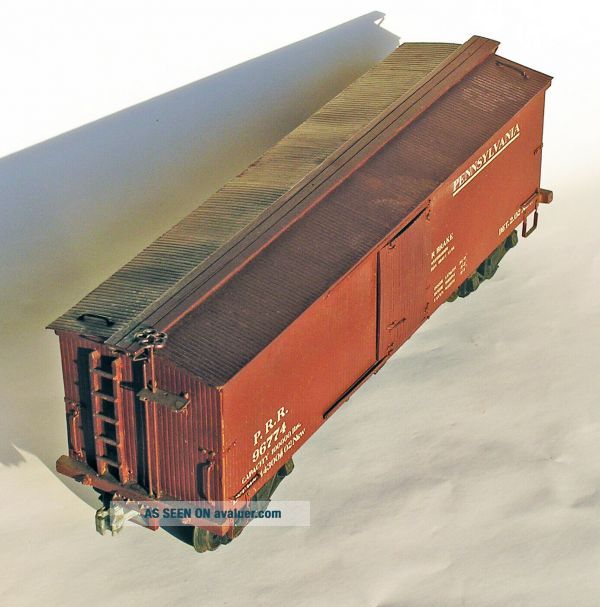 Pennsylvania Railroad PRR 36 ' XLA Wood Box Car O Scale Kit Or Scratch ...