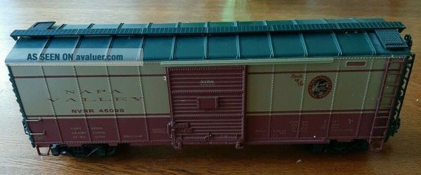 ARISTOCRAFT ART - 46098 NAPA VALLEY WINE TRAIN STEEL BOX CAR G - SCALE ...