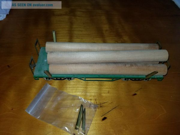 Classic Model Trains Standard Gauge Flatcar With Log Load | #33915791