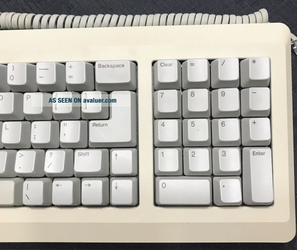 Vintage Apple Extended Keyboard For Macintosh Model Number M0110A With ...
