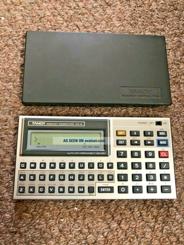Vintage Tandy Radio Shack Pocket Computer PC - 8, Cover | #44436239
