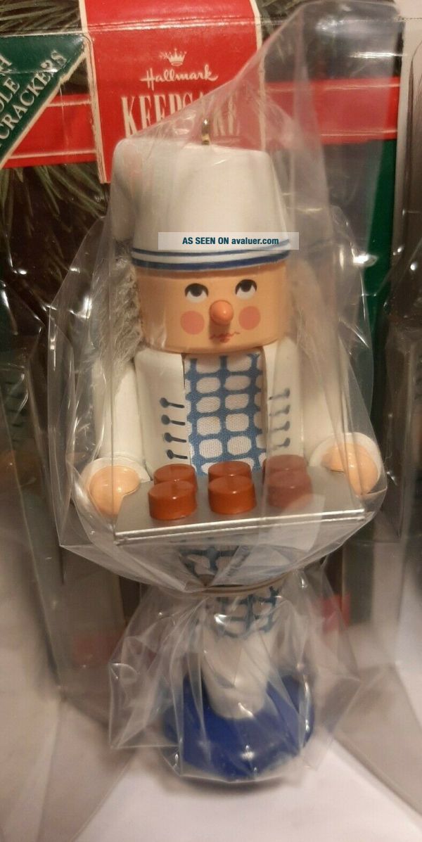 1992 Hallmark Keepsake Ornaments North Pole Nutcrackers Set Of 3 ...
