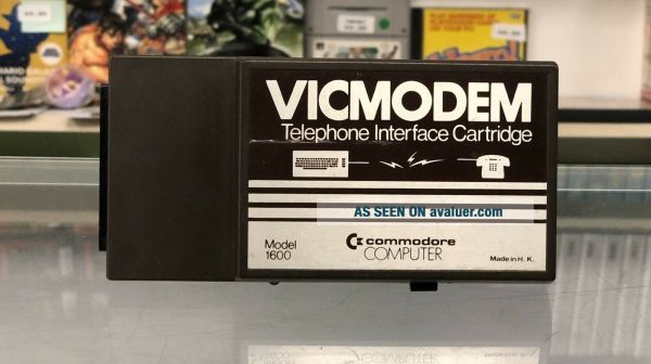 Vic Modem Telephone Interface Cartridge Model 1600 For Commodore Vic 20 ...