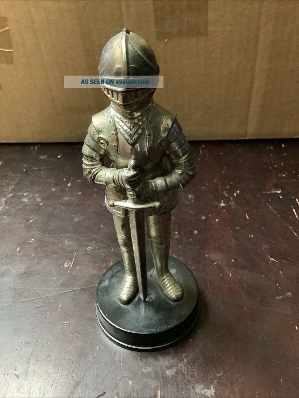 Vintage Knight Suit Of Armor Table Lighter Japan | #44639195