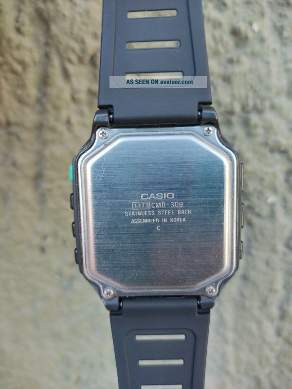 Casio CMD - 30B Module 1173 Remote Controller Vintage Mens Geek Watch ...