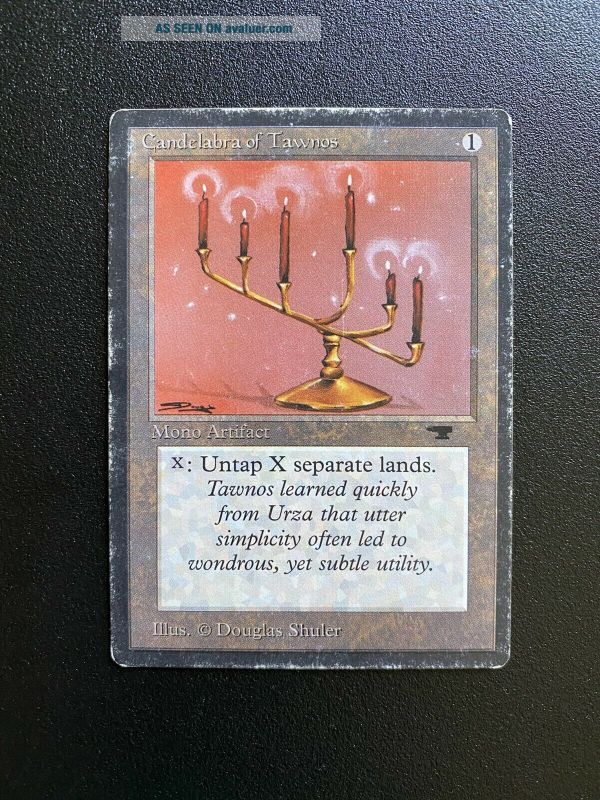 Candelabra Of Tawnos Antiquities MTG Magic The Gathering | #44751738