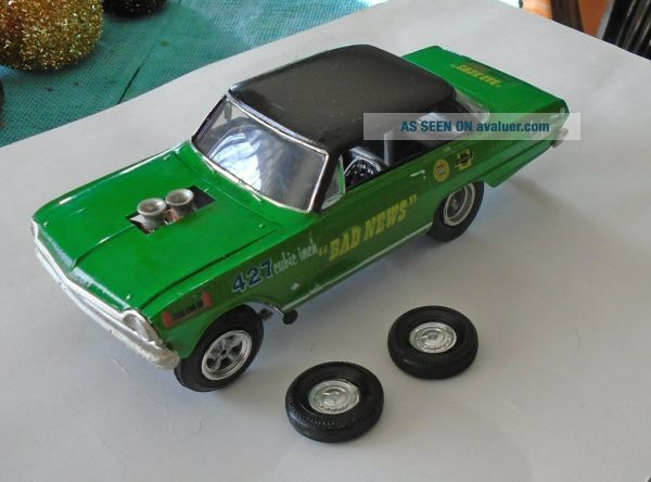 Vintage 1/24 Scale AMT CHEVY II, (NOVA) A/FX Drag Car, Gasser, Altered ...