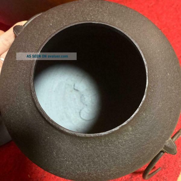 Chagama Furo Kama Iron Kettle Tea Ceremony Sado Japanese Traditional ...
