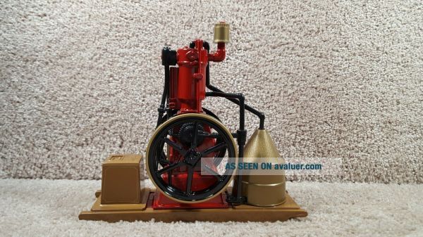 Vintage 1991 ERTL 1/8 Scale Diecast Case Gasoline IHC Titan Vertical ...