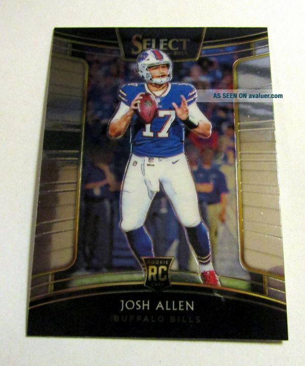 2018 Select Josh Allen Concourse Rookie Card 24 Buffalo Bills | #44908338